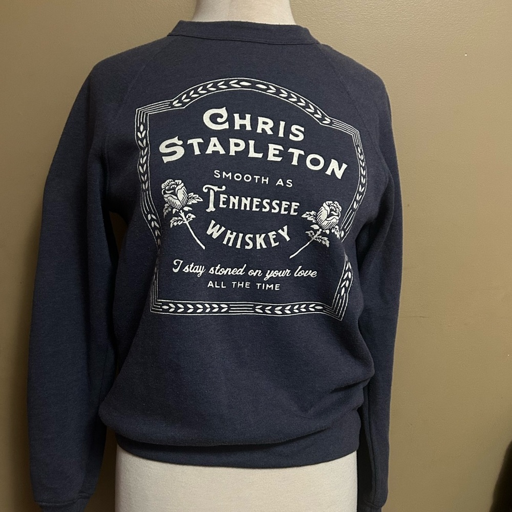 Women’s Chris Stapleton Tennessee Whiskey Crewneck Pu… - Gem